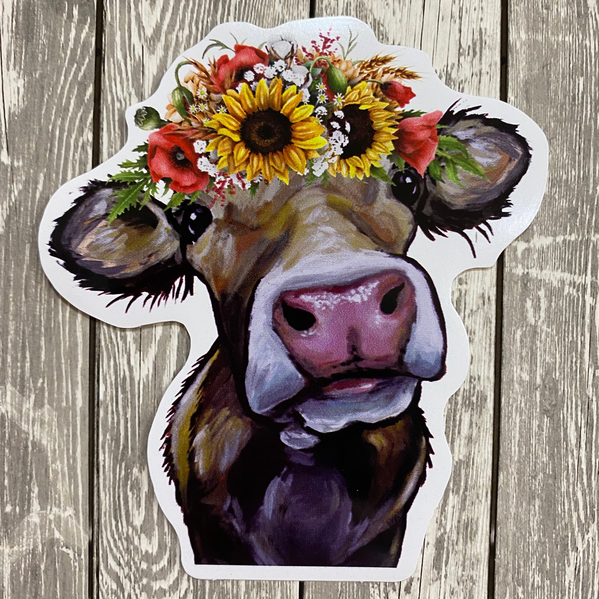 Cow stickers store