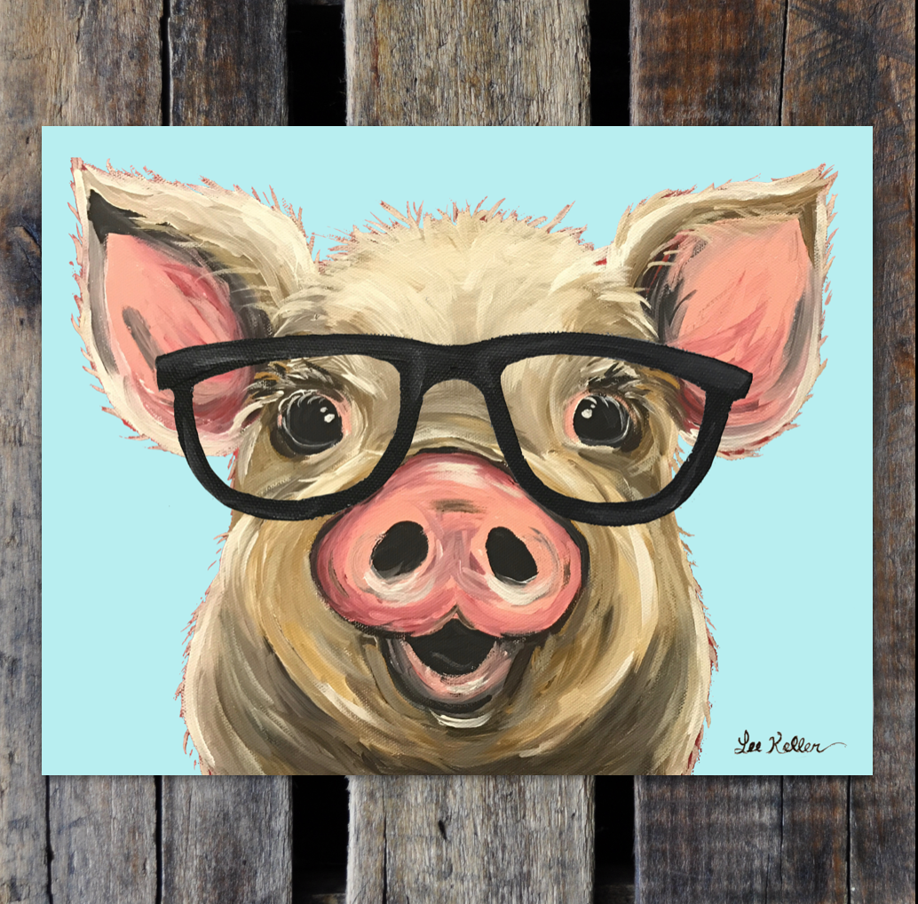 Metal Sign, Pig Tin Sign, 'Posey', Farmhouse Decor – Hippie Hound ...